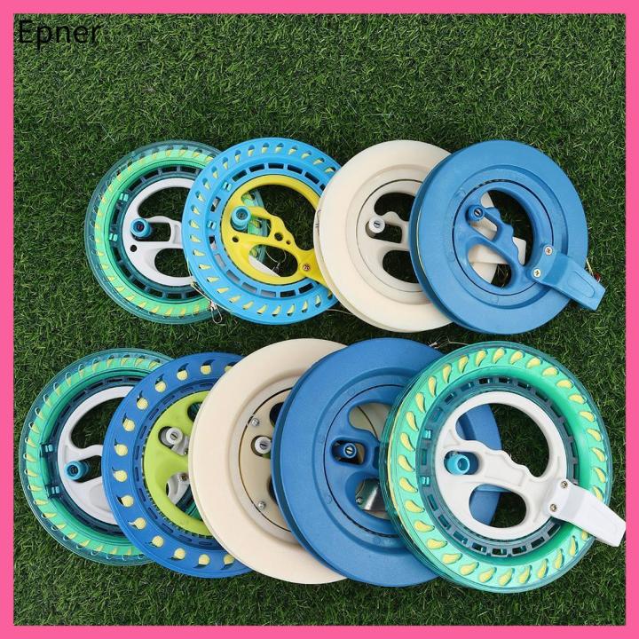 EPNER Outdoor Game Round Blue Twisted String Line Handle Tool Winder ...