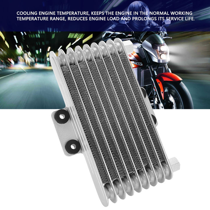 Engine Oil Cooler Reduce Wear Easy To Install Universal Oil Cooler For