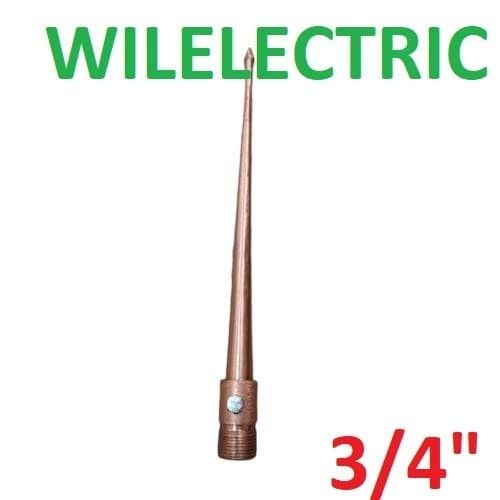 Splitzen tembaga / tombak anti petir / split 3/4” inch x 30 cm | Lazada ...