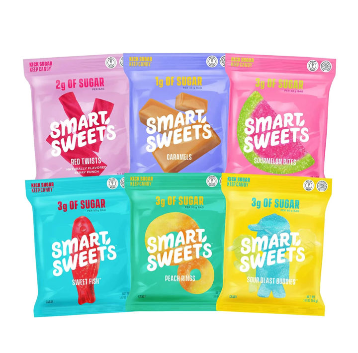 SmartSweets Candy: Low Sugar, Low Calorie, No Artificial Addition ...