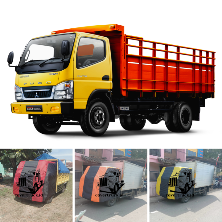 Cover Sarung Selimut Kepala Truk Colt Diesel Engkel Double Canter ...