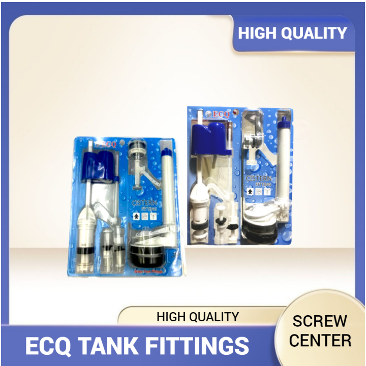 ECQ Tank Fittings Water Tank Fittings For Toilet Flush Push Button ...