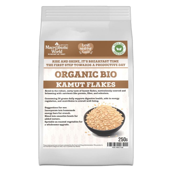 Organic/Bio Kamut Flakes 250g | Lazada.co.th