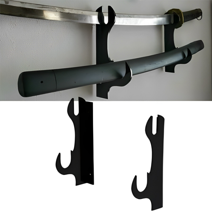 Samurai Sword Stand Display Stand Wall Acrylic Mounted Sword Stand ...