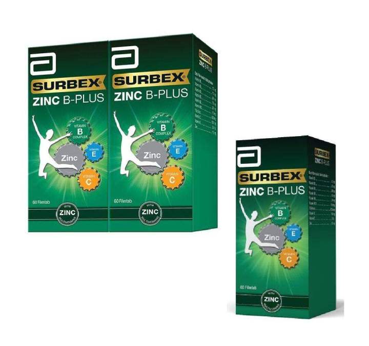 SURBEX ZINC B PLUS (EXP:09/2025) | Lazada