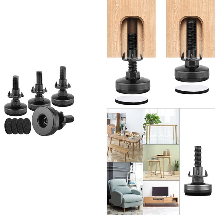 Furniture Levelers Heavy Duty Furniture Leveling Feet Adjustable Leg ...