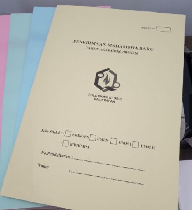 map kertas costum Intansi / Organisasi / Lembaga / Perusahaan | Lazada ...