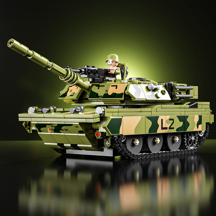 Building Blocks Tank Toy Military Tanks Model Big Size Remote Control ...