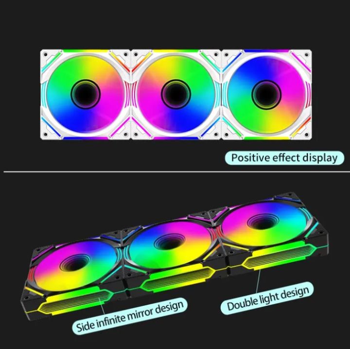 NEW LOVING COOL Silent Fans Cooling 12V Low Noise 120mm Computer Case ...