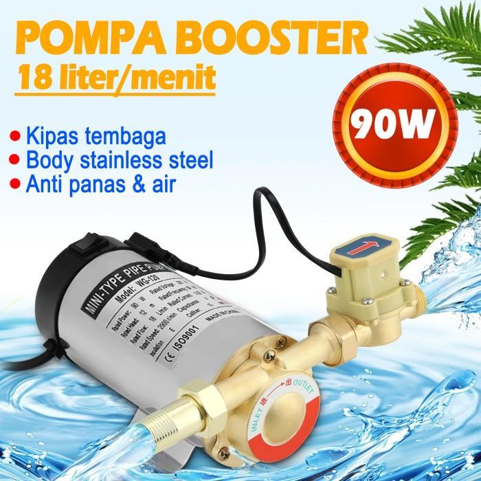 POMPA DORONG AIR POMPA BOOSTER PUMP OTOMATIS 90WATT - YOBISOO | Lazada ...