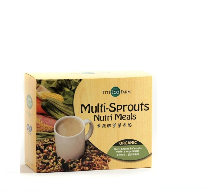 ORGANIC MULTI SPROUTS NUTRI MEAL 500g /25g x 20 SACHETS | Lazada