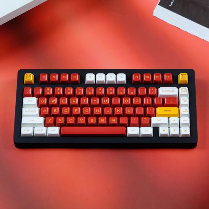 【Keycap Only】Evangelion EVA Keycap EVA-02 Keycap key cap SA Profile PBT Double Shot Keycap For ...