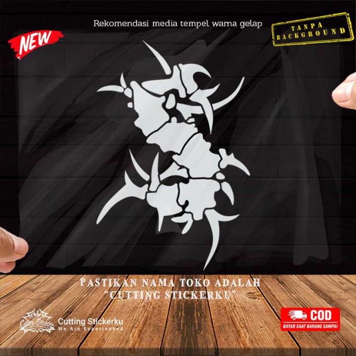 Cutting Stiker Sepultura Logo Variasi Motor Mobil Sticker Rock | Lazada ...