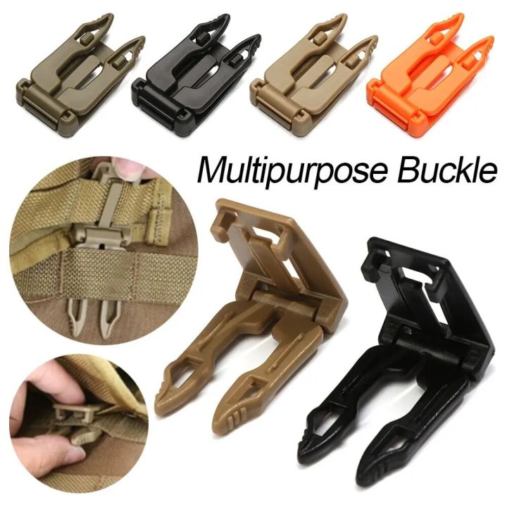 【Popular】 Multipurpose Camping Bag Buckle Backpack Molle Webbing Clip ...