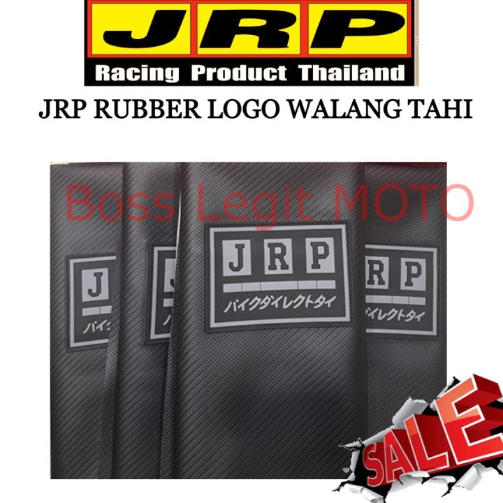 JRP BLACK EDITION FOR RUSI KR-Y |JRP THAI SEAT COVER RUBBER LOGO | WALA ...
