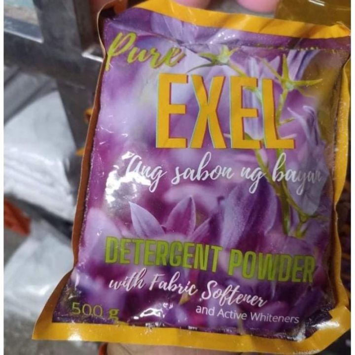 Exel Detergent Powder With Fabric Conditioner 1/2 kilo Set Of 5pcs For ...