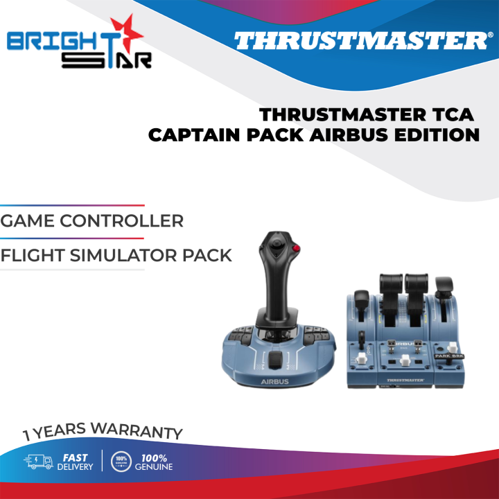 FLIGHT SIMULATOR PACK / THRUSTMASTER TCA CAPTAIN PACK AIRBUS EDITION ...