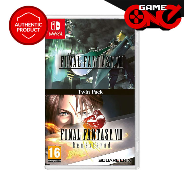 Nintendo Switch Final Fantasy VII Final Fantasy VIII Remastered Twin ...
