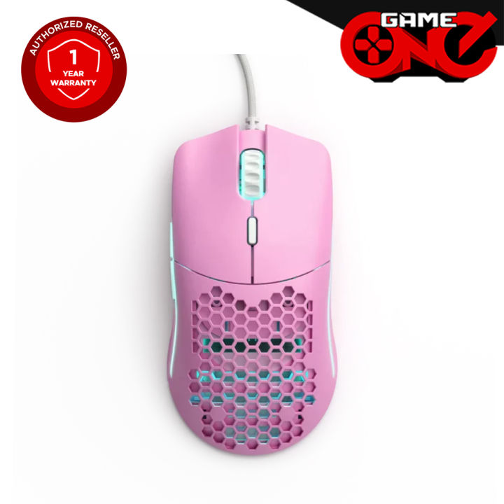 Glorious Forge Model O Ultra Light RGB Gaming Mouse - Pink Edition [67G ...