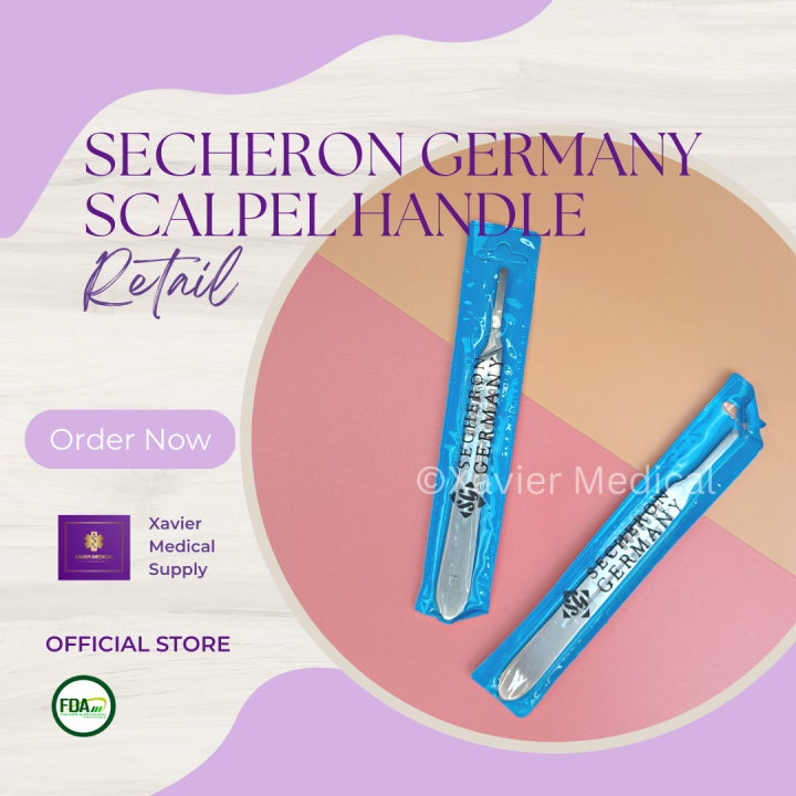 SECHERON GERMANY Surgical Scalpel Handle Retail (Sold per pc) | Lazada PH