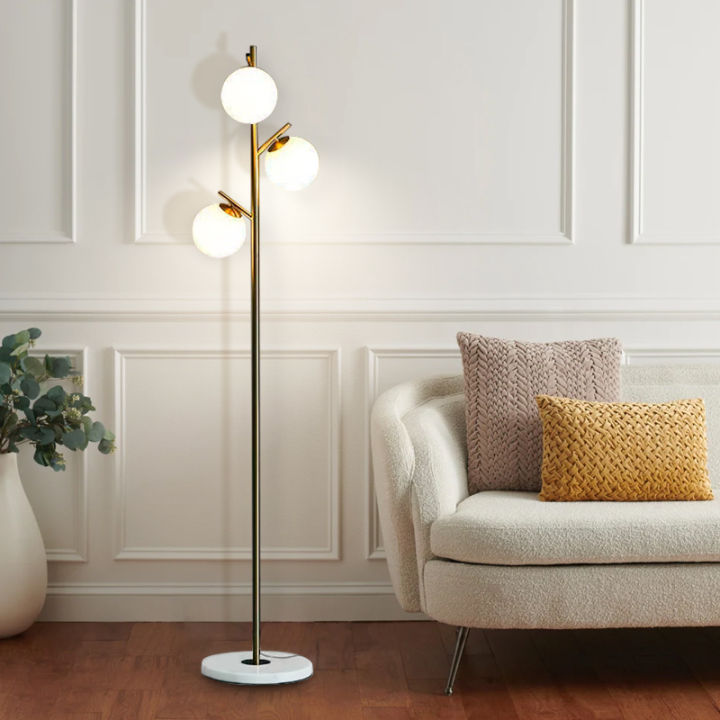 Minimalist Living Room Stand Light Nodic Floor Lamp Bedroom Floor ...