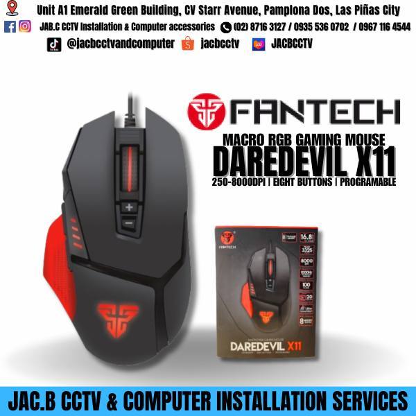 FANTECH DAREDEVIL X11 MACRO GAMING MOUSE | Lazada PH
