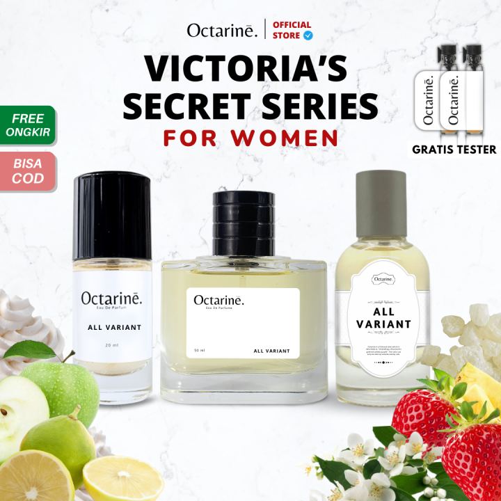Parfum Wanita Tahan Lama Octarine Inspired By Victoria Secret Series Aroma Fresh, Soft, Elegant ...