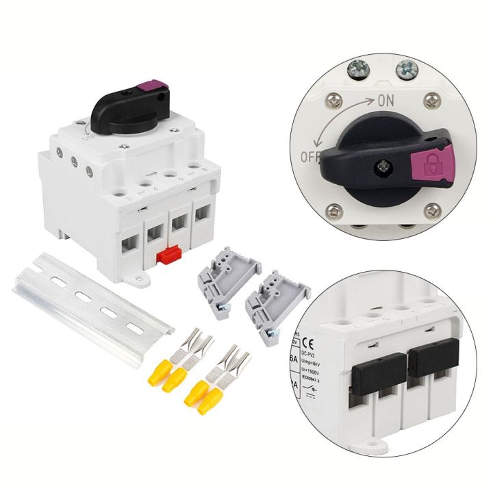 DC Solar Disconnect Switch 32A Flexible PC Flame Retardant Housing ... DC Solar Disconnect Switch 32A Flexible PC Flame Retardant Housing ...