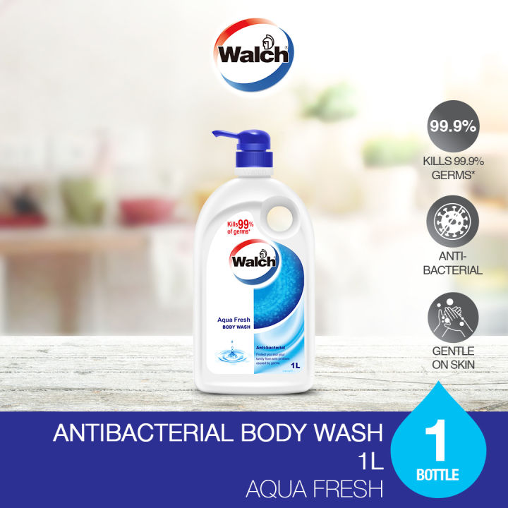 Walch Anti-bacterial Body Wash (Aqua Fresh) 1L | Lazada