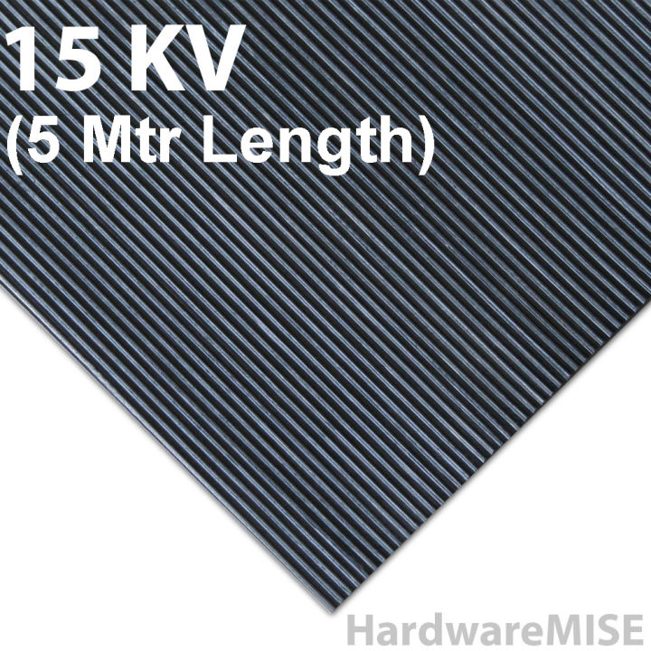 Corrugated Electrical Safety Rubber Mat Ribbed Electrical Insulation ...