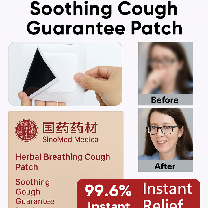 Natural Herbal Cough Patches Organic Natural Ingredients Herbal Plaster ...