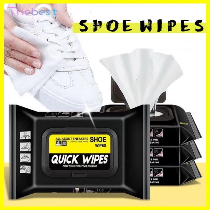 12pcs/pack Shoe Wipes For Sneakers Shoes Cleaning Care Product Premium ...