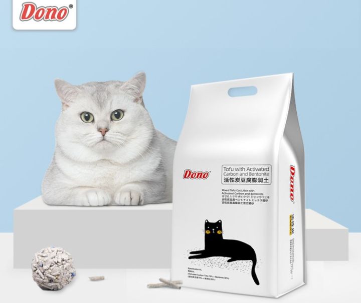 Dono Cat Tofu With Activated Carbon Litter 6L | Lazada PH