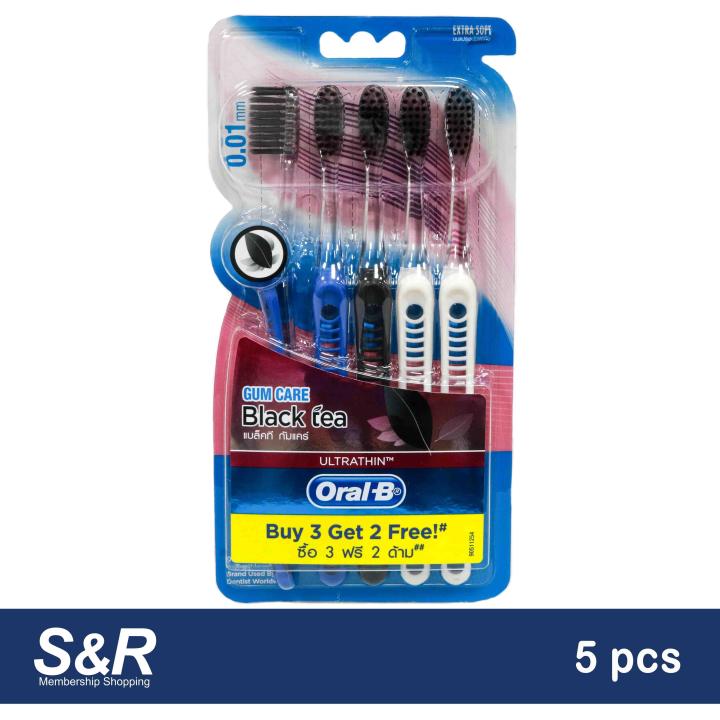 Oral-B Gum Care Black Tea Extra Soft Toothbrush 5 pcs | Lazada PH