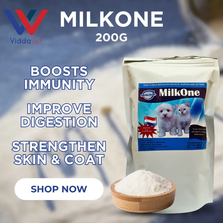 Milkone 200g milkone goat milk replacer milk one for dog, puppies, goat ...