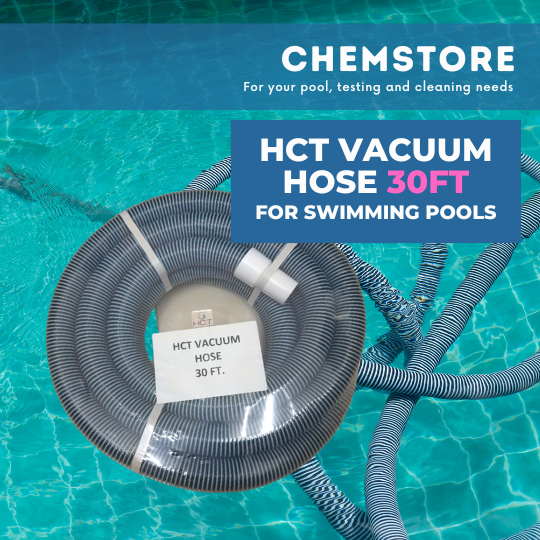 HCT 30 feet Vacuum Hose - Standard / Hayward Compatible - Pool ...