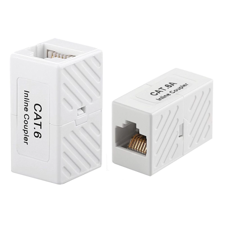 RJ45 Cat6 Cat6A Ethernet Coupler Cable Extension Adapter for Networking ...