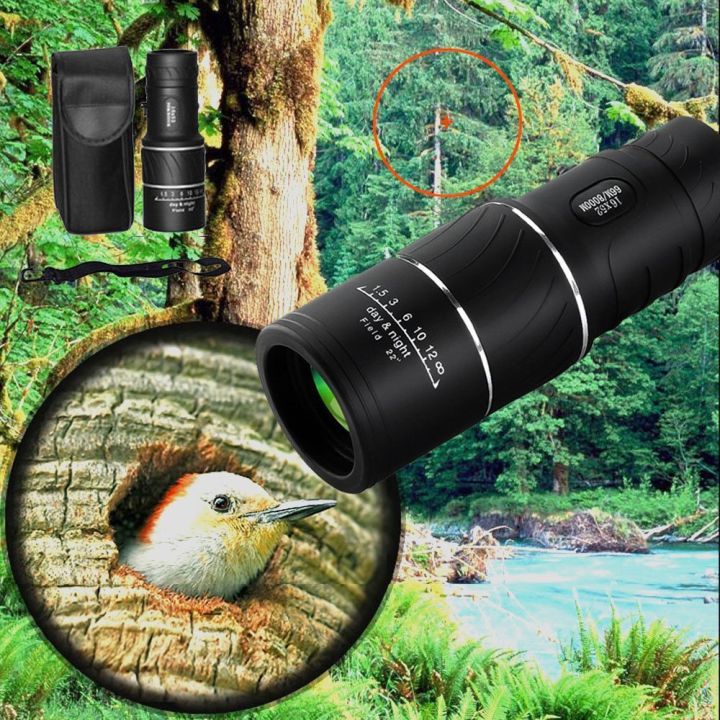 [Local Delivery ] 16x52 HD 1000m Low Light Level Night Vision Black ...