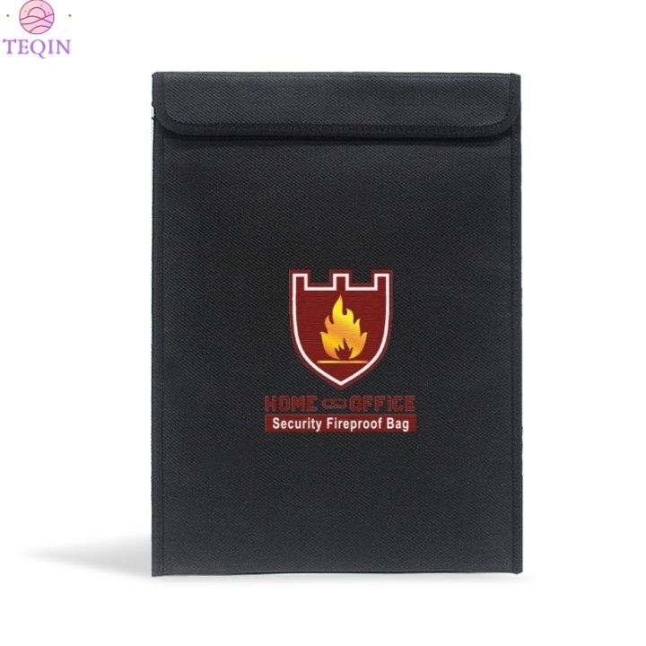 TEQIN IN stock 28 * 38cm Fireproof Explosion-proof Security Bag Fire ...