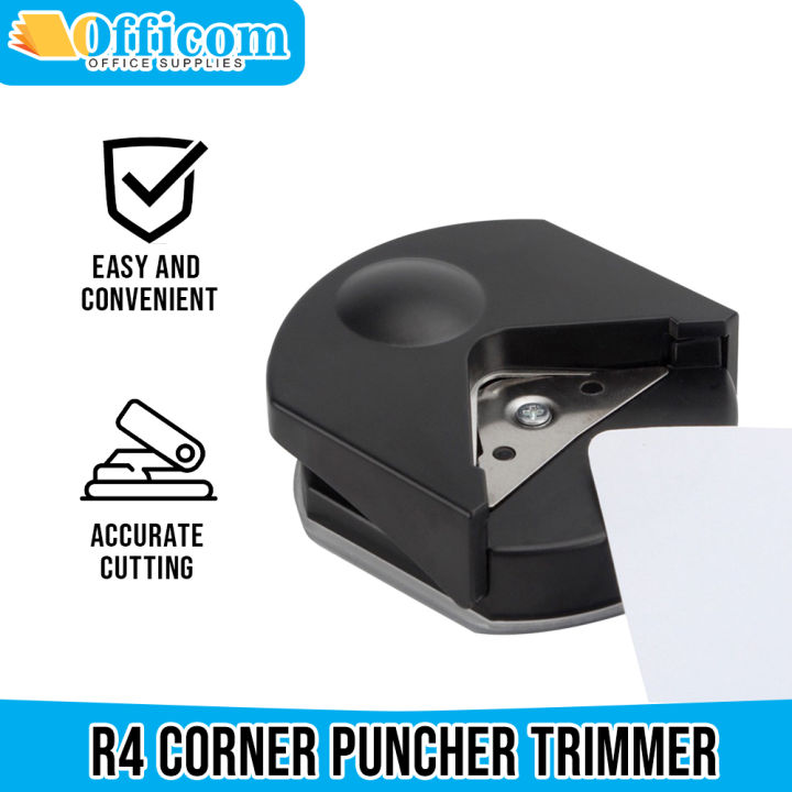 Officom R4 Corner Puncher Trimmer 4MM Sharp Blade Paper Cutter | Lazada PH