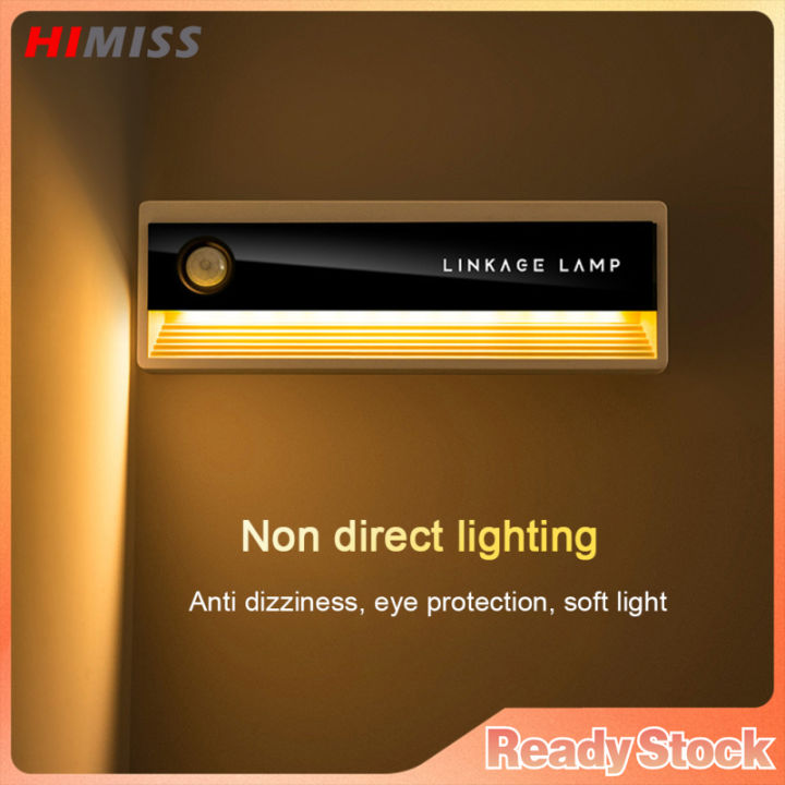 HIMISS Step Lights, Stair Lights With 2 Adjustable Brightness, Built-in ...