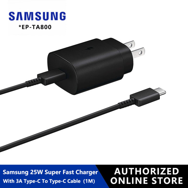 Samsung Original 25W 45W 15W Fast charger Adapter Wall Charger Travel ...