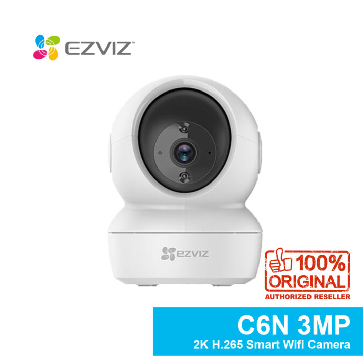 EZVIZ C6N 3MP 2K Smart Wi-Fi Pan & Tilt Camera | Lazada Indonesia