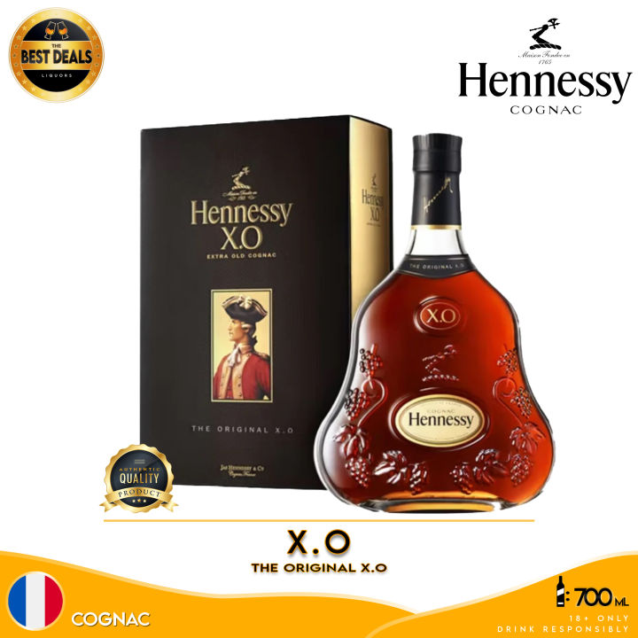 Hennessy X.O. Cognac 700ml + FREE ZAFIRO PINK GIN 700ml | Lazada PH