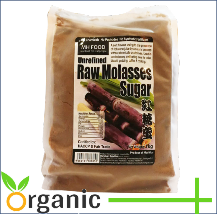 MH Food Unrefined Raw Molasses Sugar 1kg | Lazada
