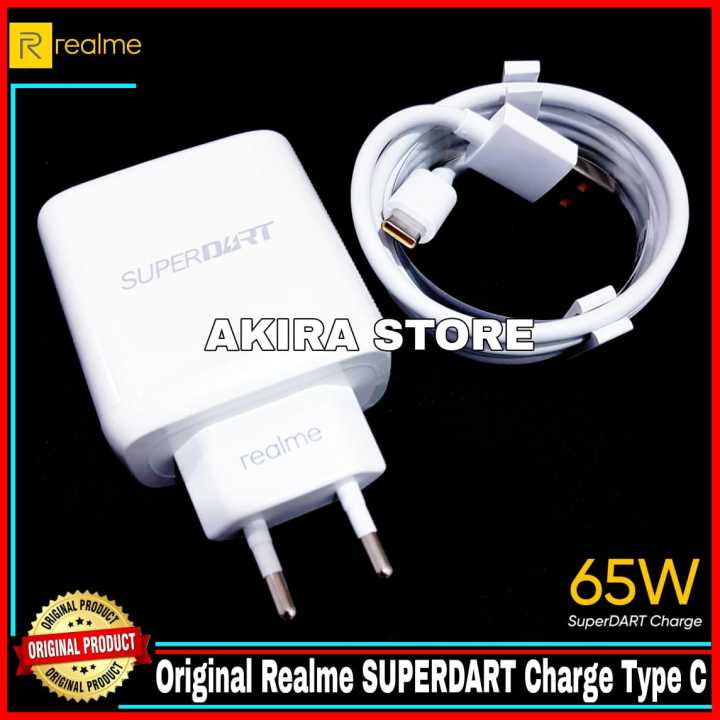 Charger Realme GT Master Edition 5G ORIGINAL 100% Super Dart 65 Watt ...