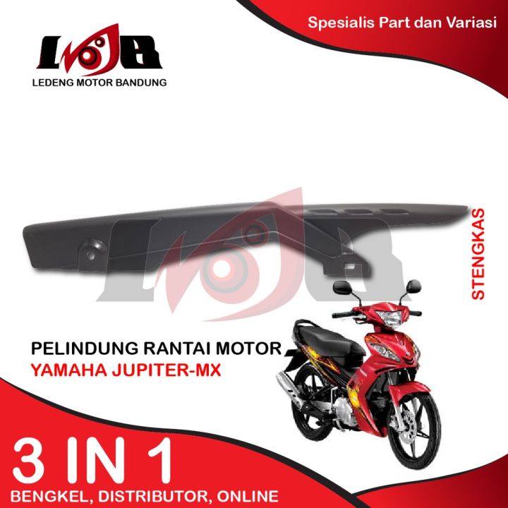 Stengkas Jupiter MX Tutup Rantai Motor Yamaha Katengkas Cover Chain ...
