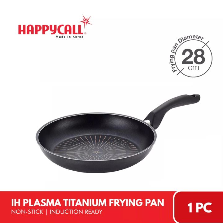 Happycall IH Plasma Titanium Frying Pan 28cm (Induction Ready) | Lazada PH