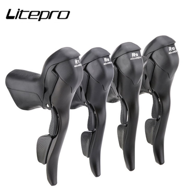 Litepro MICRONEW Road Bike Brake Levers Bicycle Parts 2x7 3x7 Shifter ...