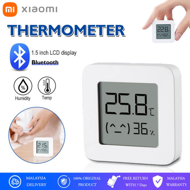 Xiaomi Mijia Bluetooth Digital LCD Temperature Humidity Sensor Monitor ...